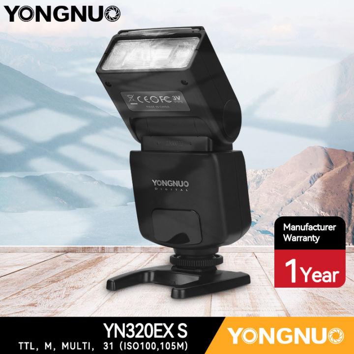 YONGNUO YN320EX Camera Flash High-Speed Sync TTL Speedlite for Sony ...