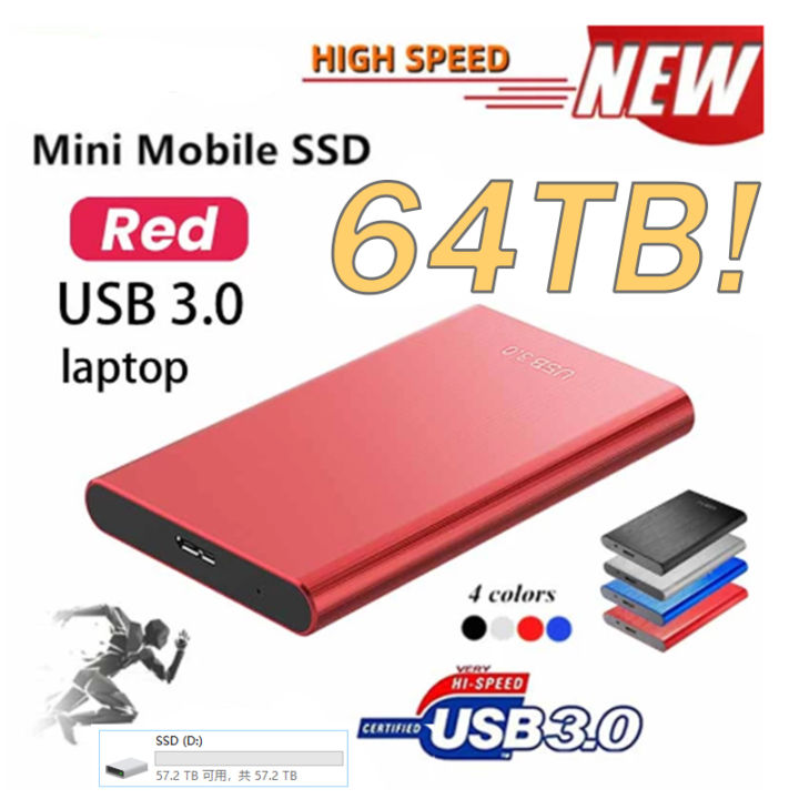 Portable HDD External Hard Drive Disk Hard Drive Laptop HDD External HD ...