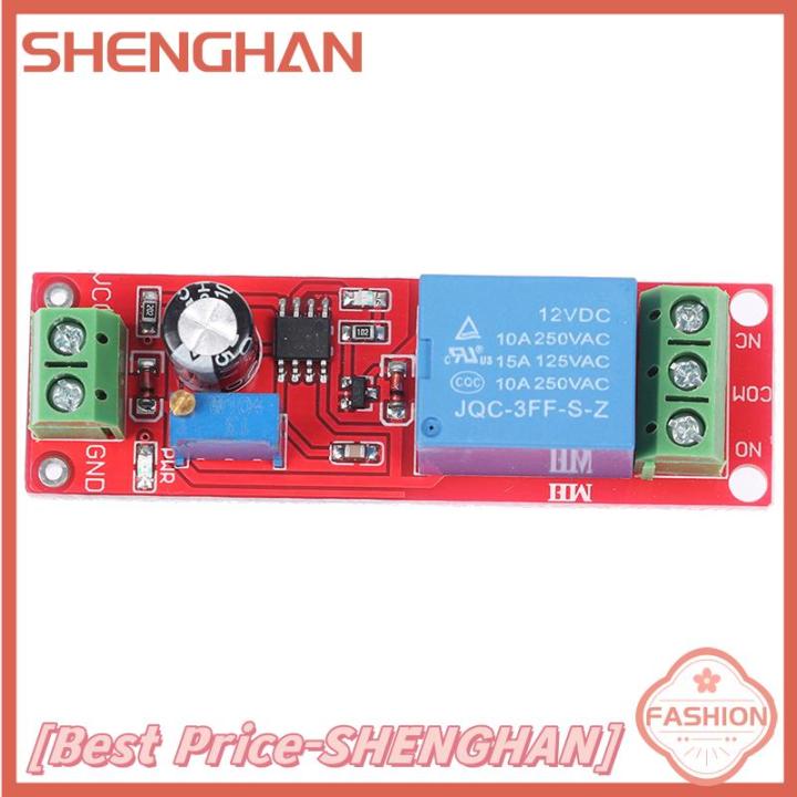 SHENGHAN NE555 DC 12V Delay Relay Shield Timer Switch Adjustable Module | Lazada PH