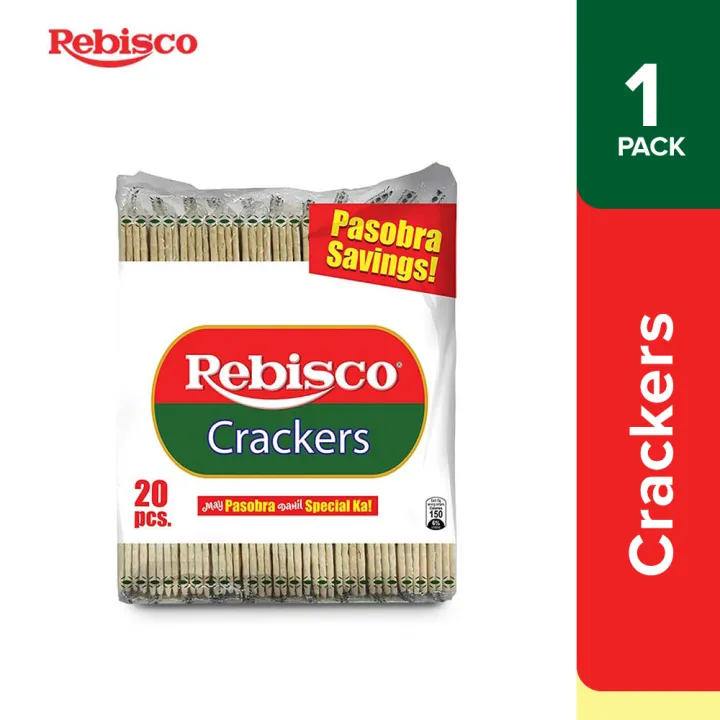 Rebisco Crackers Plain 33g x 20pcs | Lazada PH