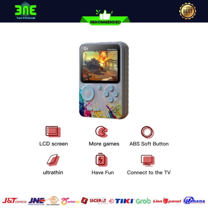 G5 Game Box 3 inch Built in Games Retro Classic Handhled Console 1 ...