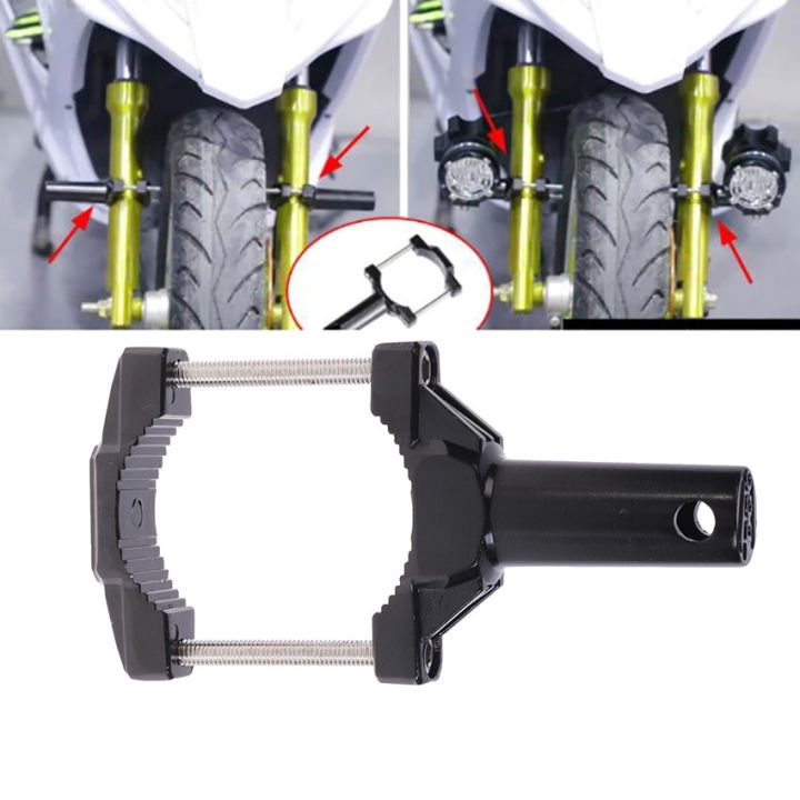 Universal Motorcycle Extension Bar Bracket Fork Handle Rack Modified ...