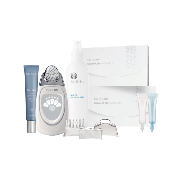 100% ORIGINAL New SET Nuskin Nu Skin Ageloc Galvanic Spa Face Pack ...