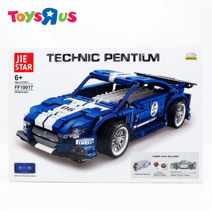 Jie Star Building Blocks Technic Pentium FF10017 Ford Mustang (534 ...