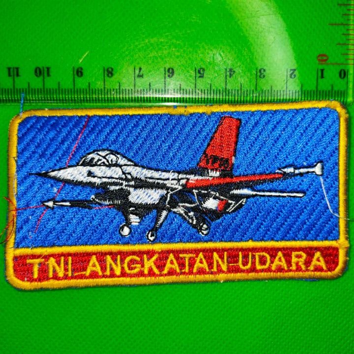 EMBLEM BORDIR PESAWAT ANGKATAN UDARA penerbangan LOGO | Lazada Indonesia