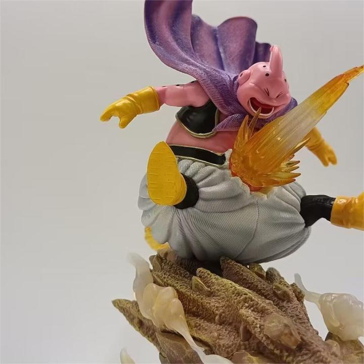 Dragon Ball Sky Vegeta through Majin Buu famous scene figure model ...