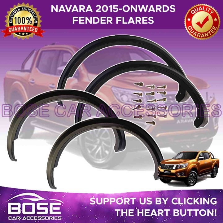 Fender Flares for Nissan Navara 2014 2015 2016 2017 2018 2019 2020 2021 ...