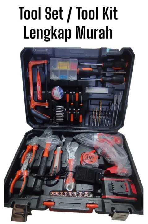 Hand Toolset Tool Kit Set Toolkit Toolbox - JYS007-1 | Lazada Indonesia