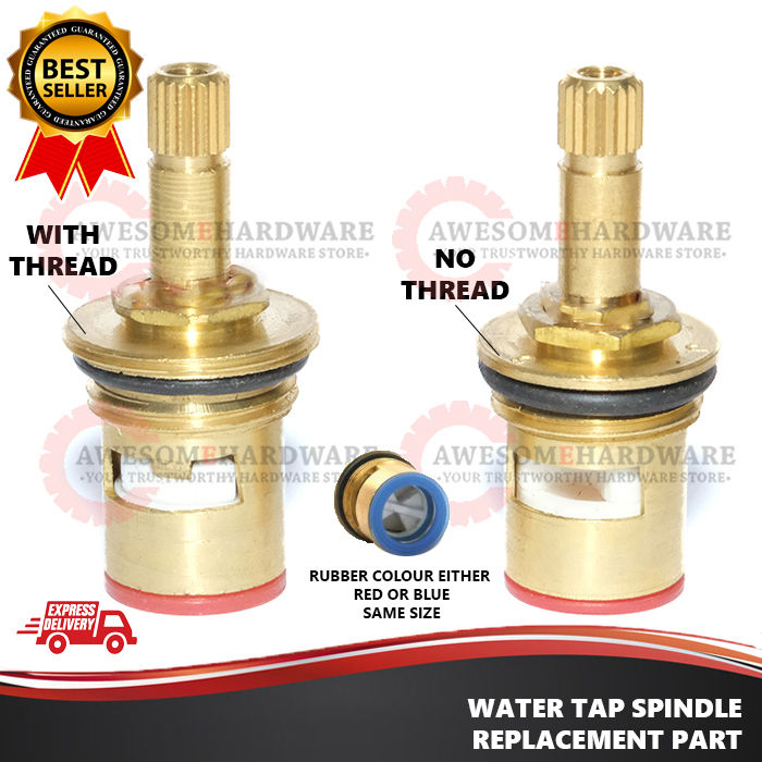 (SPARE PART) QUARTER TURN BRASS SPINDLE WITH CERAMIC VALVE SPARE PART ...