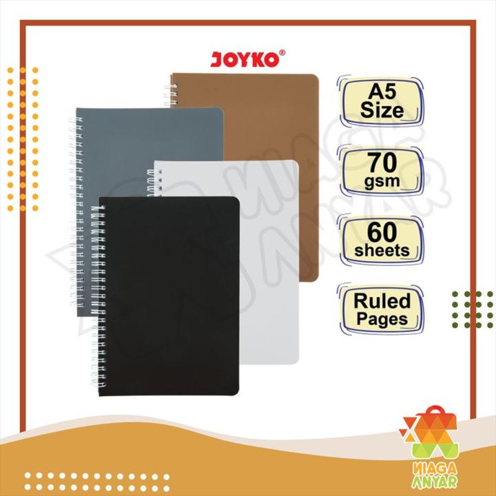 NA JOYKO Notebook A5 / Ruled Note Book Diary Agenda Buku Catatan ...
