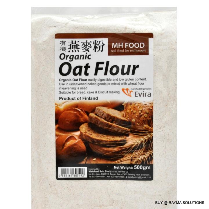 MH FOOD Organic Oat Flour, Finland, 500g | Lazada