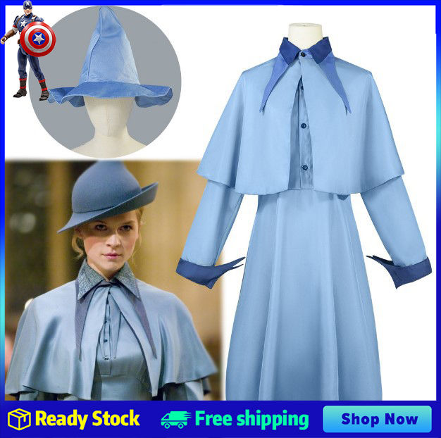 Harry Potter Fleur Isabelle Delacour Cosplay Costume Woman Uniform ...