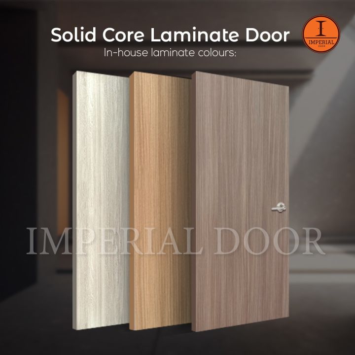 Solid Laminate Bedroom Door For HDB Door, BTO Resale Flats Condo Doors ...