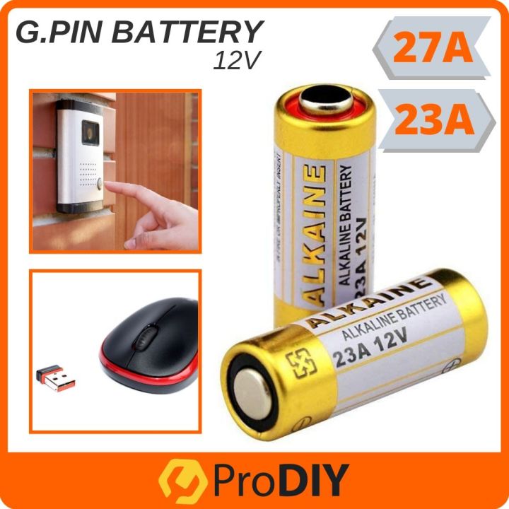 1pcs 27A / 23A 12V Super Alkaline G.Pin Battery A27 V27GA A23 V23GA For ...