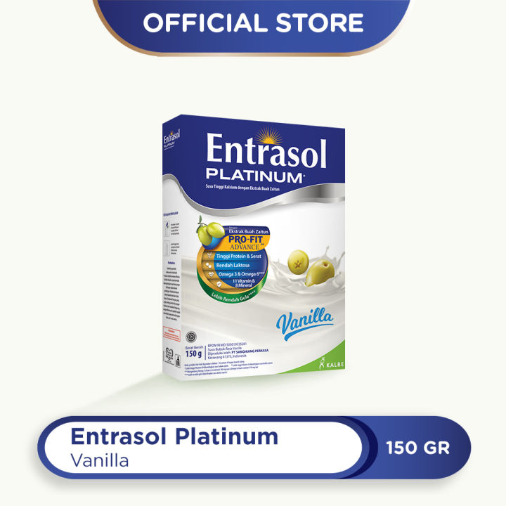 ENTRASOL PLATINUM VANILLA 150 G | Lazada Indonesia