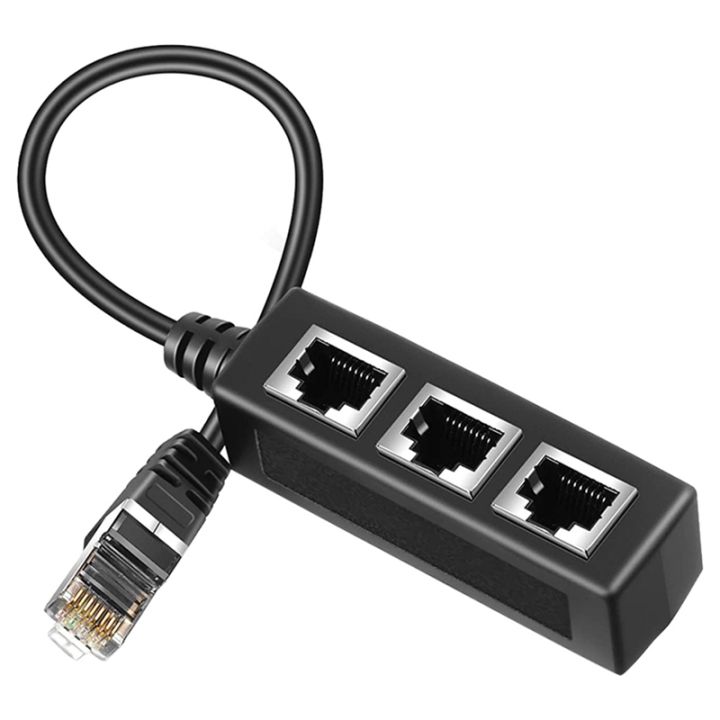 Rj45 Ethernet Splitter Adapter Ethernet Splitter 1 to 3 for Home ...