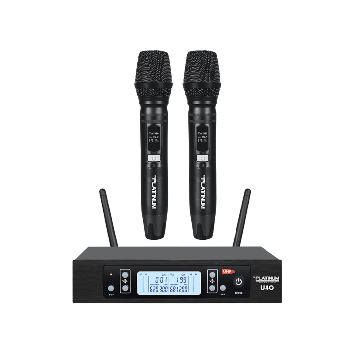 Platinum Karaoke U40 PTW 600U Wireless Microphone | Lazada Philippines
