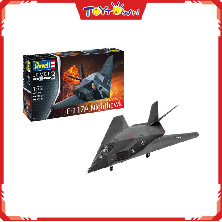Revell 1:72 Plastic Model Kit: Lockheed Martin F-117A Nighthawk | Lazada PH