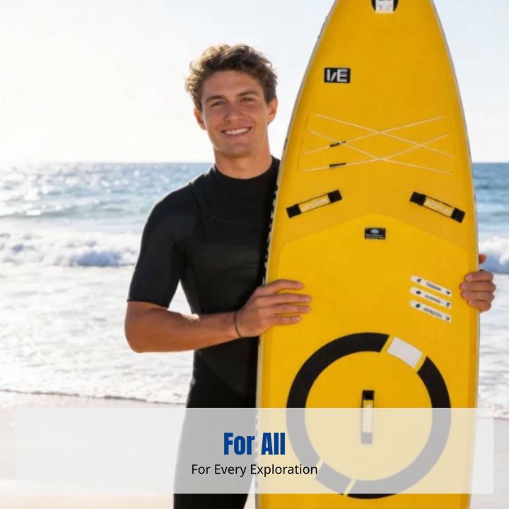 Inflatable Stand-Up Paddle Board, Surfboard for Beginners, Universal ...