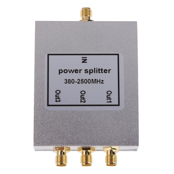 3 Way SMA Power Splitter 380Mhz-2500MHz,SMA Female Power Divider Signal ...