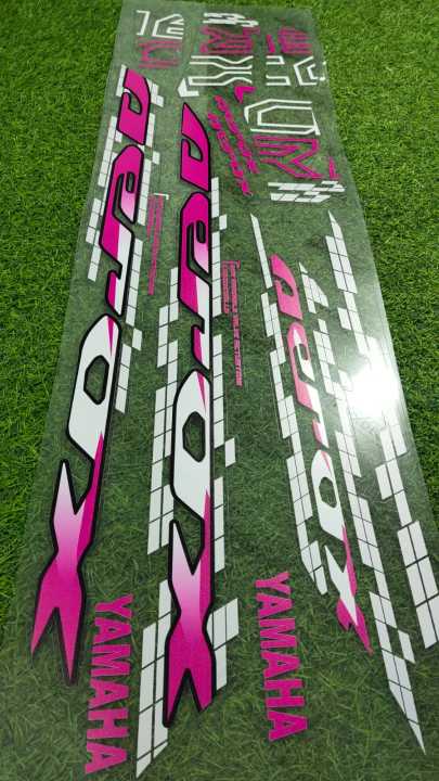 Striping Aerox 155 Bahan Bening Sticker Transparan Bening Polet ...