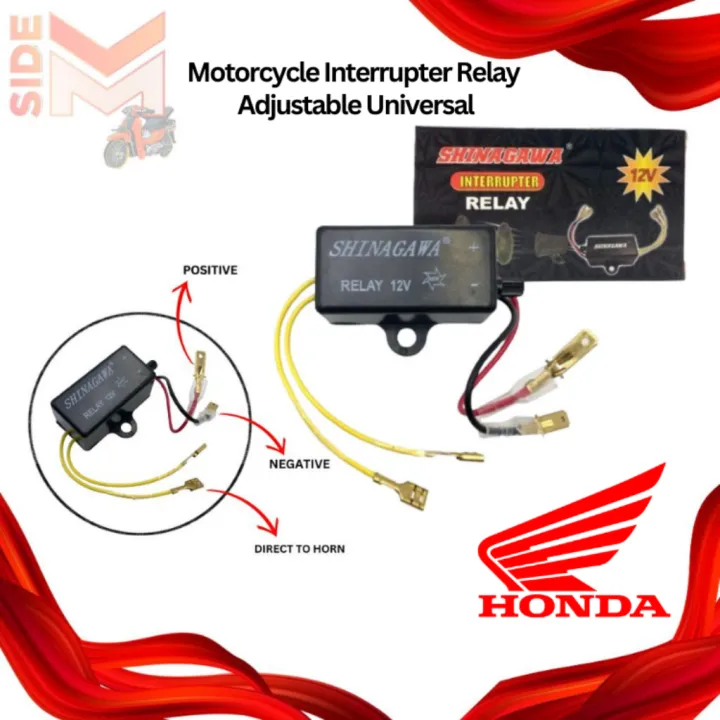 HONDA CLICK 160 Motorcycle Interrupter Relay Adjustable Universal Good ...