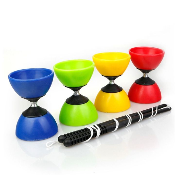 BUUXIAA Leather Chinese Diabolo Bowl Shape Thicken Diabolo Toy Body ...