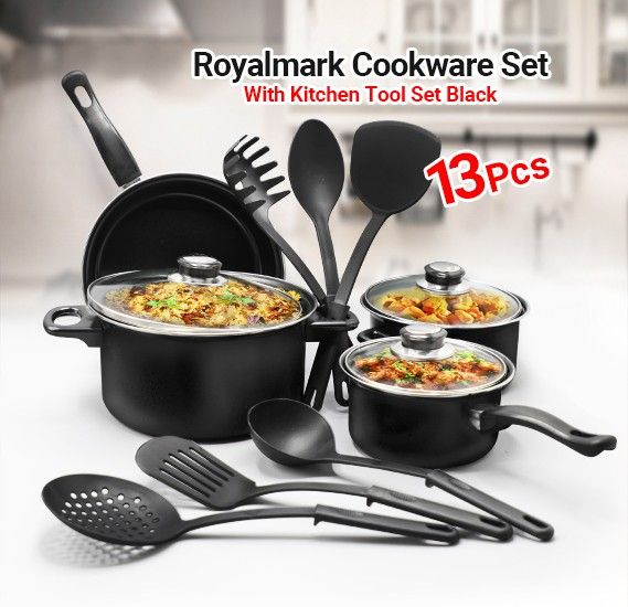 13 PIECES COOKWARE SET | Lazada PH