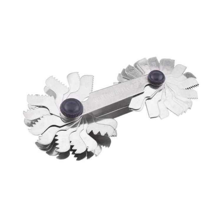 52 Pieces of Thread Pitch Gauge Thread Pitch Measuring Tool Thread ...