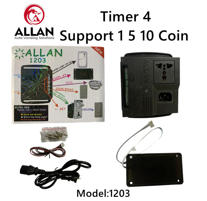 ALLAN 1203 Timer 4digit Support 1 5 10 Old And New Coin | Lazada PH
