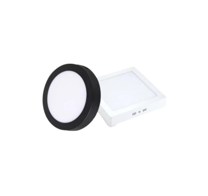 LED Surface Mount Downlight Black/White - Square/Round (12W, 18W, 24W ...