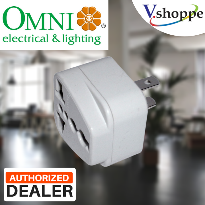 OMNI Universal Socker Travel Outlet Adapter Adaptor Plug WUA 002 PK ...