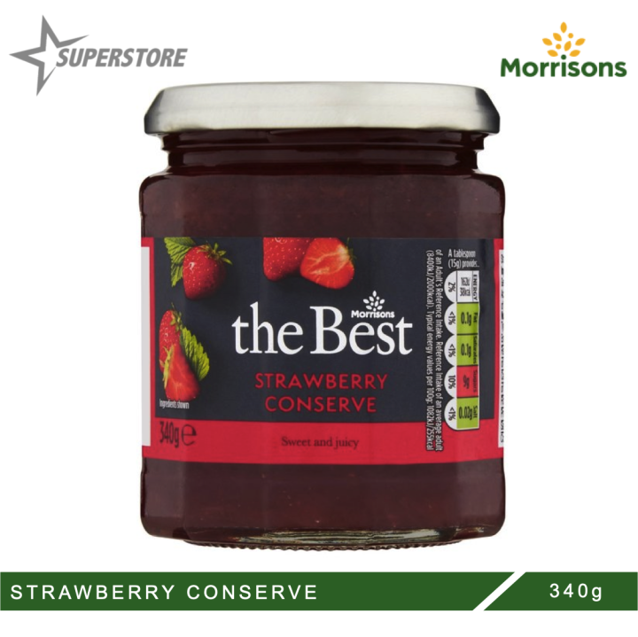 Morrisons The Best Strawberry Conserve 340g | Lazada PH