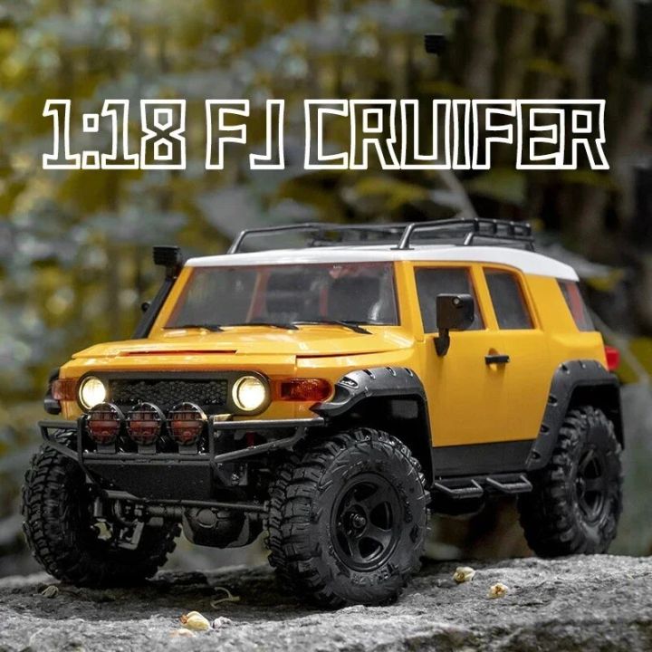 1:18 FJ Cruiser 4X4 4WD RTR 2.4GHz 1/18 RC Simulated Electric Remote ...