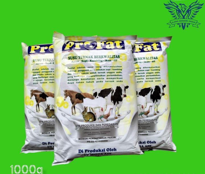 PROFAT 1 KG Susu Ternak formula Hewan 1kg Berkualitas Susu Untuk Hewan ... PROFAT 1 KG Susu Ternak formula Hewan 1kg Berkualitas Susu Untuk Hewan ...