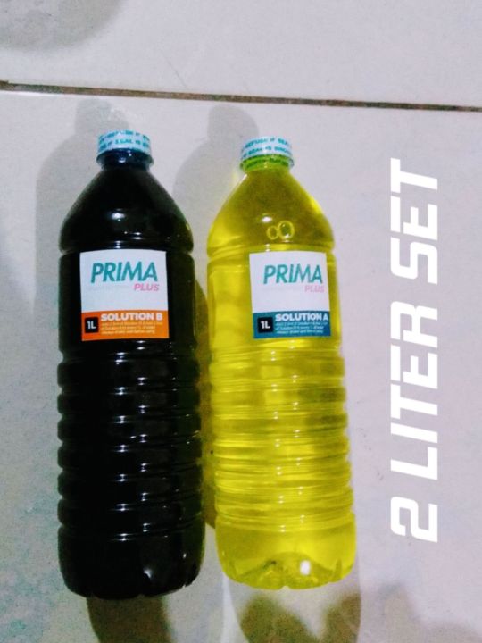 PRIMA PLUS PLANT NUTRIENT FERTILIZER 1 SET FOR HYDROPONICS (2 LITERS ...