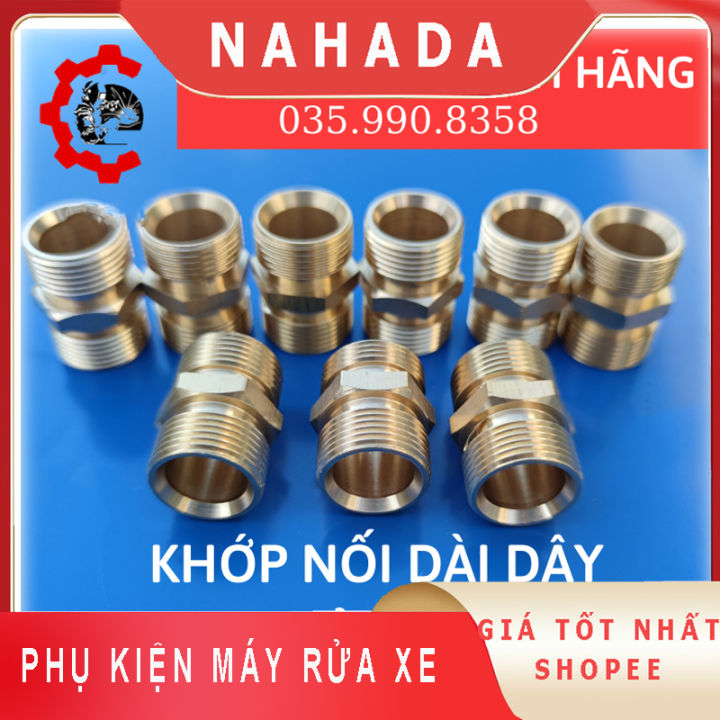 Đầu Nối Nhanh | Khớp Nối | Cút Nối Dài Dây Giữa 2 Dây Rửa Xe Áp Lực Cao ...