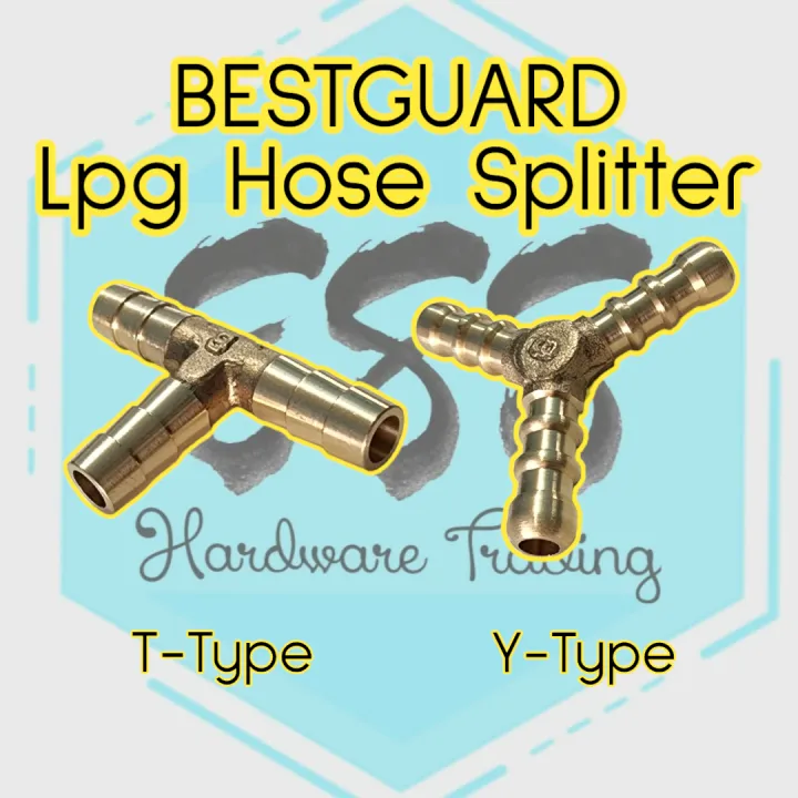 BESTGUARD Liquified Petroleum Gas LPG Splitter Connector | Lazada PH