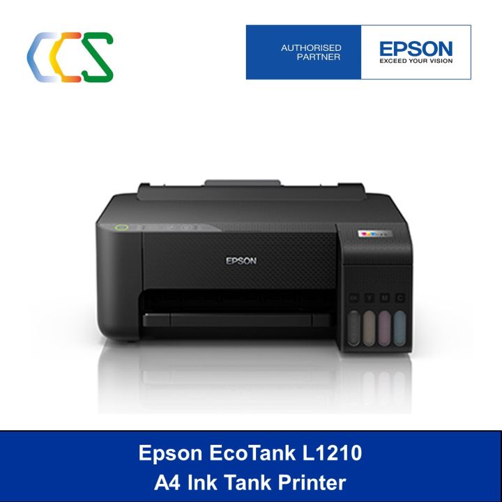 Epson L1210 EcoTank A4 Single Function Colour Ink Tank Printer L-1210 L ...