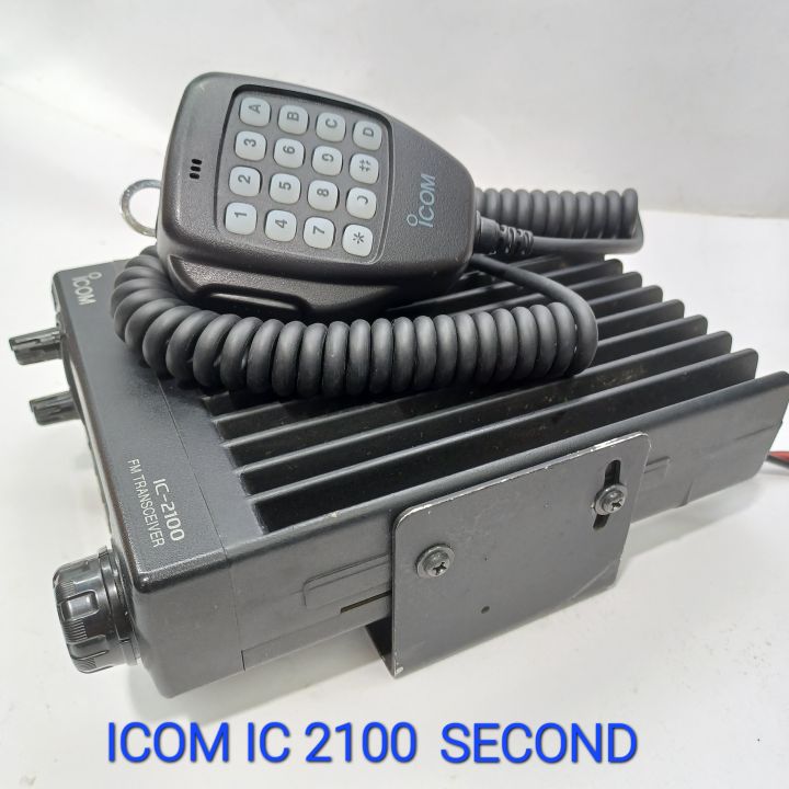 RIG ICOM IC-2100H SEKEN VHF 136-174MHZ JAPAN ORIGINAL 50WATT | Lazada ...