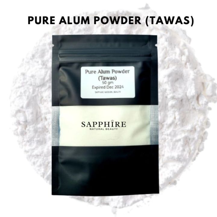 Pure Alum Powder Serbuk Tawas | Lazada