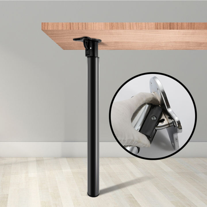 onuobao (1pc) 72-120cm Telescopic Table Leg Metal Adjustable 90 ...