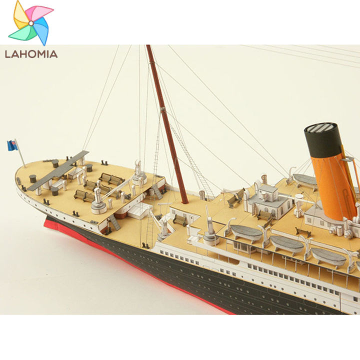 lahomia British Cruise Titanic Ship DIY Paper Model Kit Papercraft Toy ...