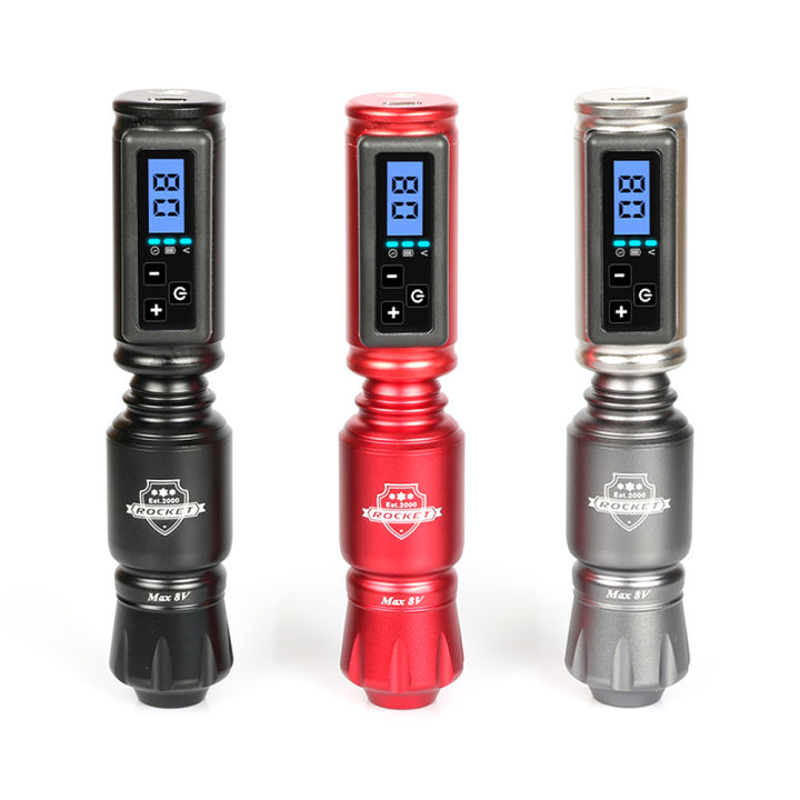 Powerful Mini With Battery Set Rocket Tattoo Rotary Machine Tattoo ...