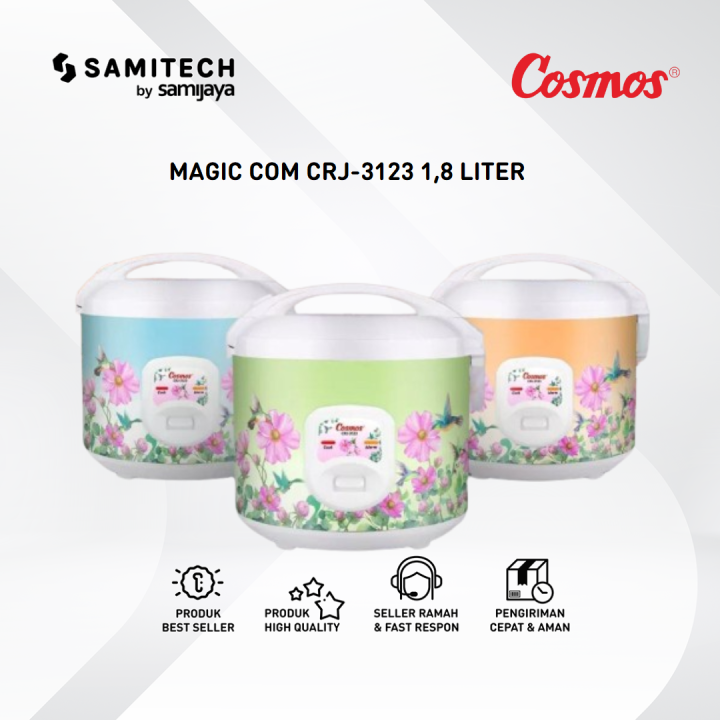 COSMOS CRJ-3123 Magic Com Kapasitas 1.8L | Lazada Indonesia