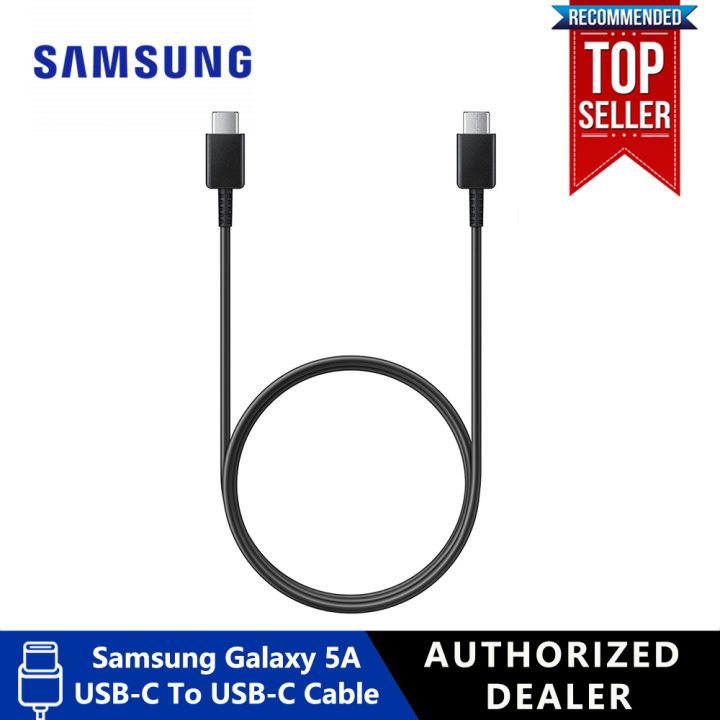 Samsung Galaxy USB Cable 5A (USB-C to USB-C) USB 2.0 Compatible With ...