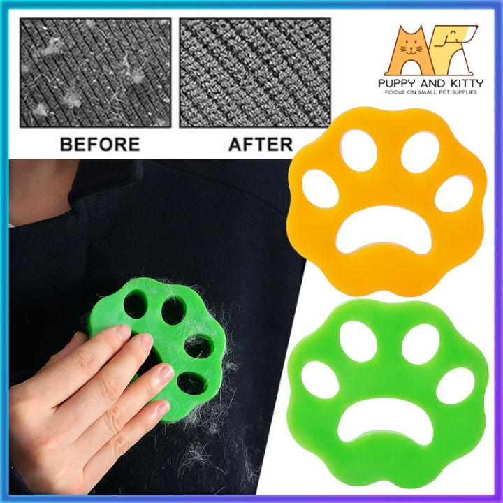 Pet hair remover washable adhesive silicon hair remover for Dog cat ...