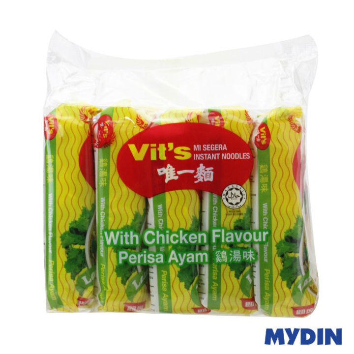 Vit's Instant Noodle Chicken Flavour (5's x 80g) | Lazada