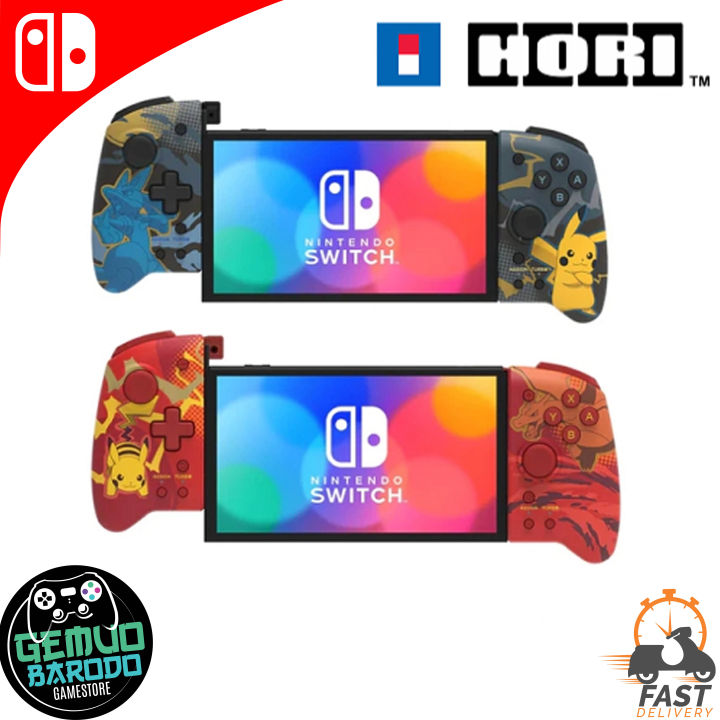 Nintendo Switch Hori Grip Controller Portable Mode | Hori Split Pad Pro ...