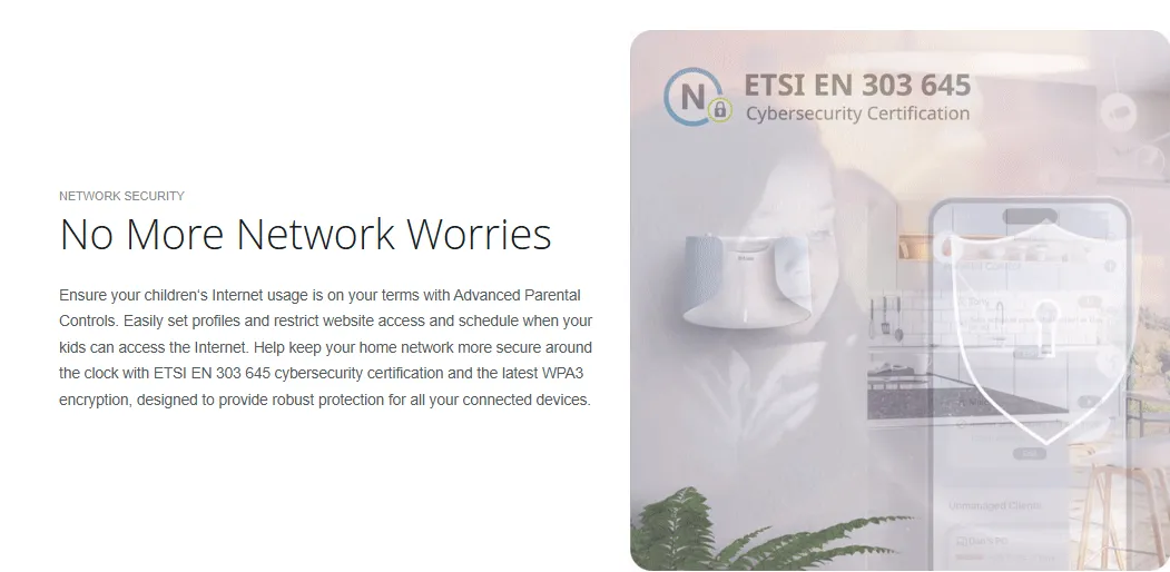 D-Link M30 Aquila PRO AI Wi-Fi 6 AX3000 Smart Mesh Wireless Gigabit ...